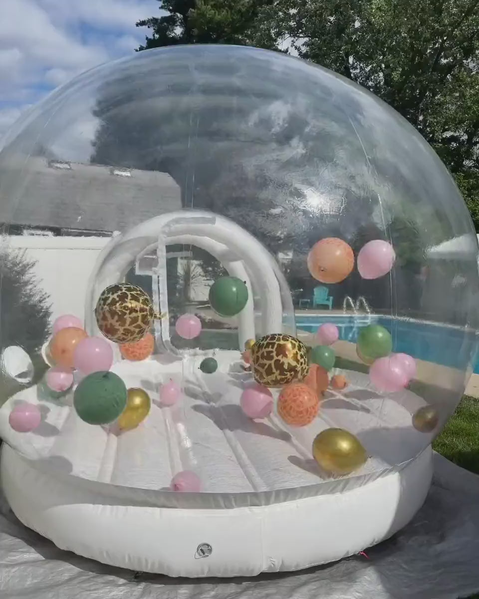 Inflatable Bubble Bounce House: Bubble House x Bouncy Castle – The Little Bounce